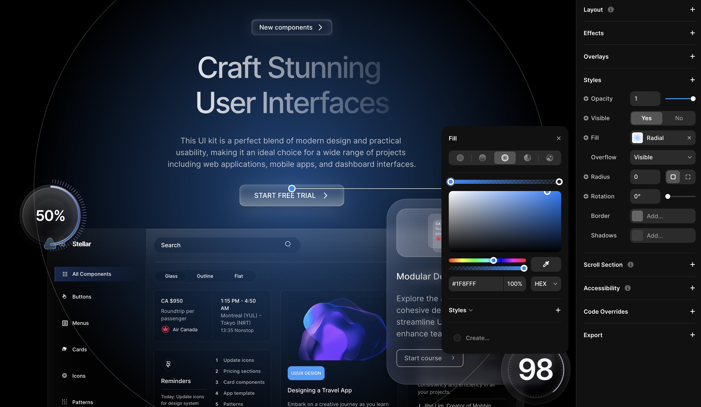 UI Design from Figma to Framer - Master No-Code Web Design with Framer - Design+Code