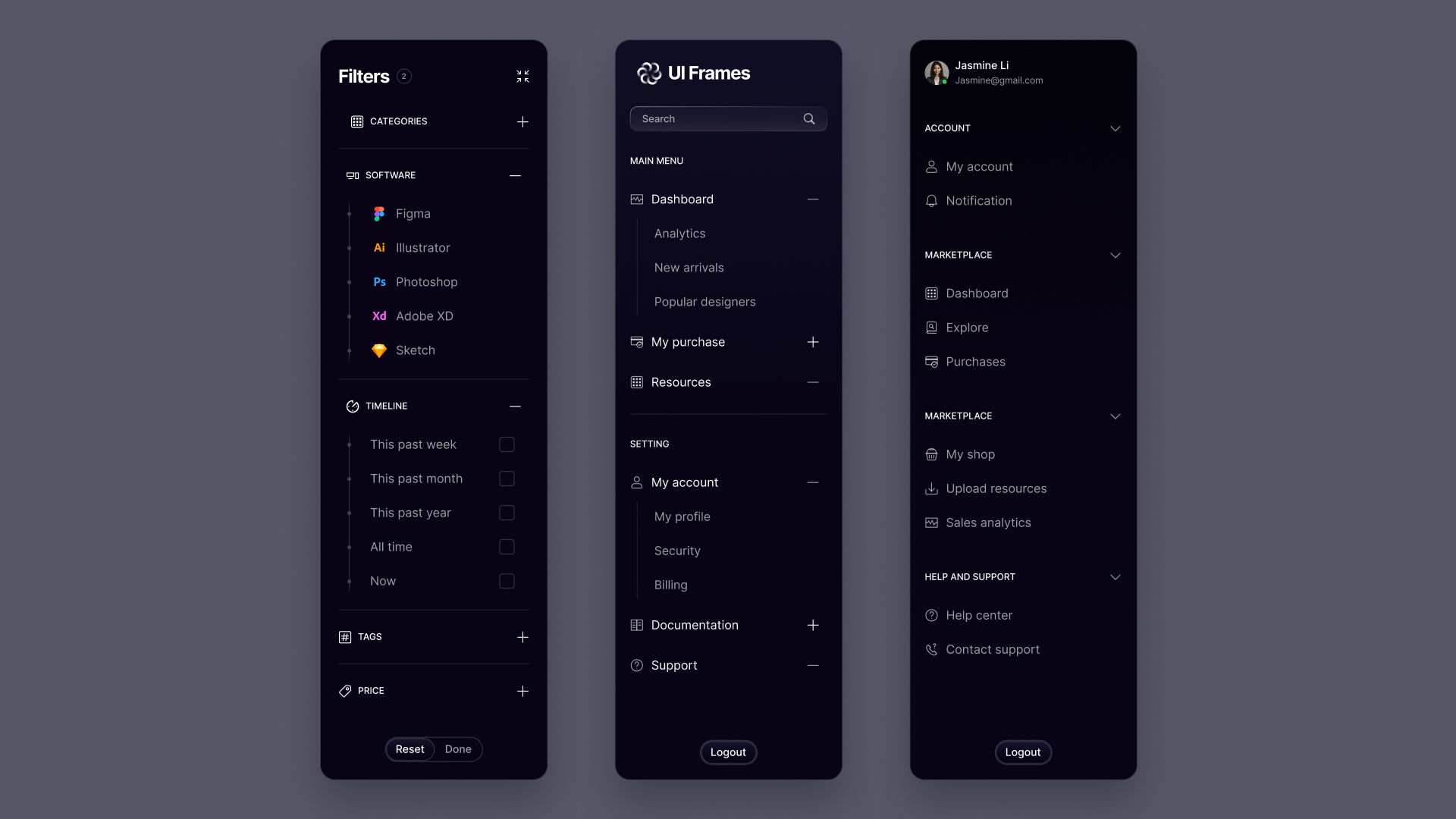 Introduction to the First Design: Side Menu - Design Multiple Apps with ...