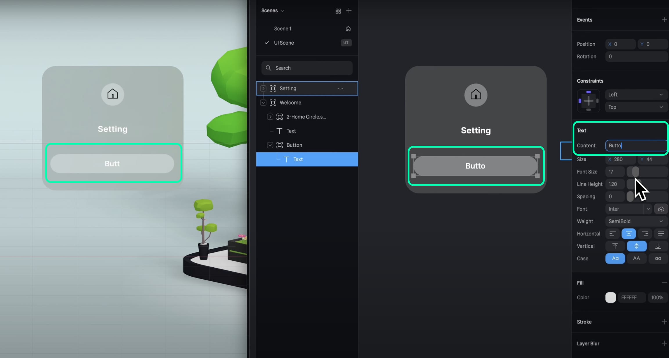 Create 3d Ui Scene Create 3d Ui For Ios And Visionos In Spline 0913