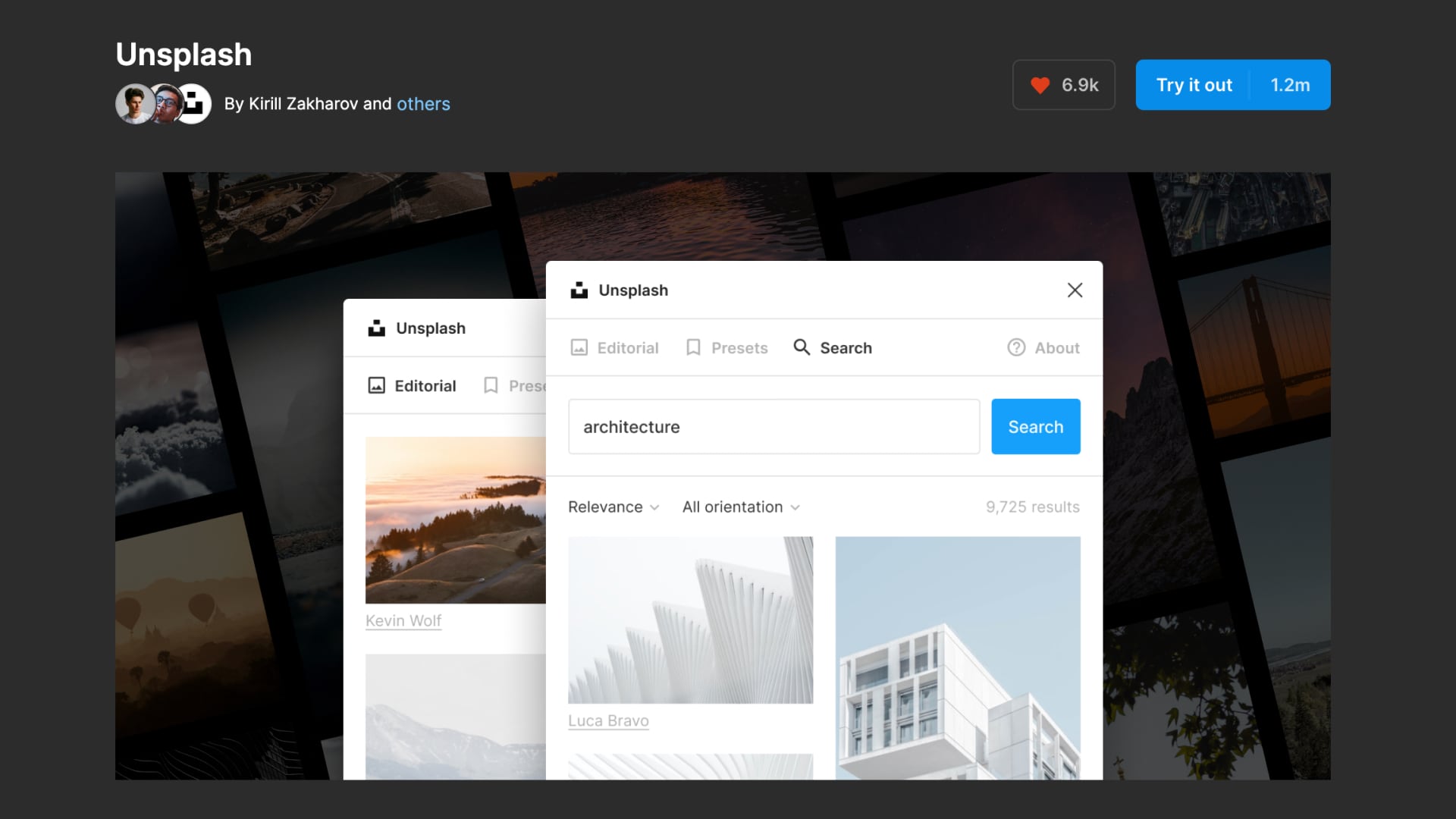 Unsplash Stock Photos - Figma Handbook - Design+Code