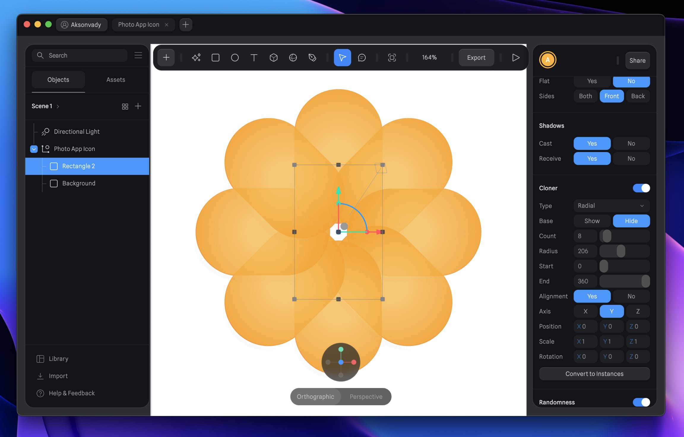 Create A Visionos App Icon Create 3d Ui For Ios And Visionos In Spline Designcode