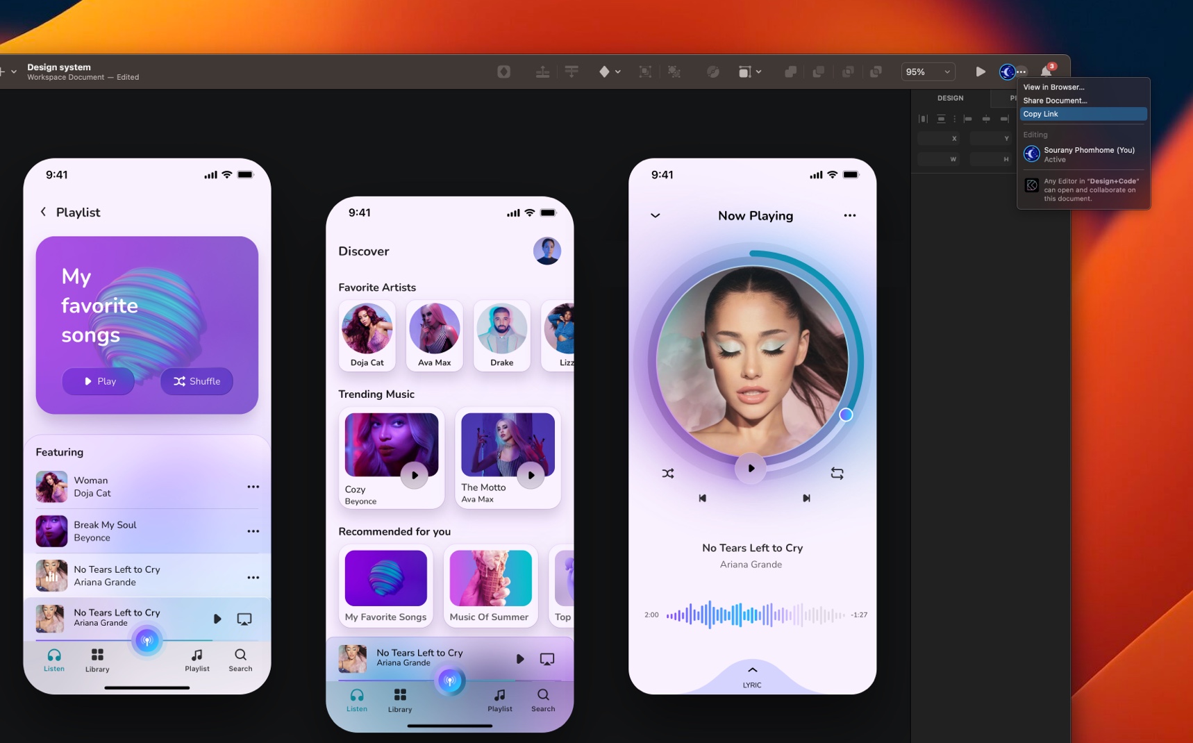 Libraries and Developer Handoff - UI Design for iOS, Android and Web in Sketch - Design+Code