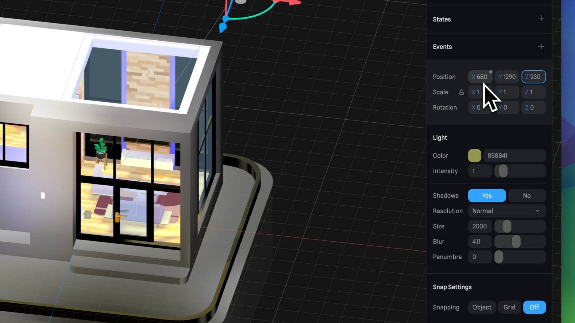 Materials, Lights and Effects - Create 3D UI for iOS and visionOS in Spline - Design+Code
