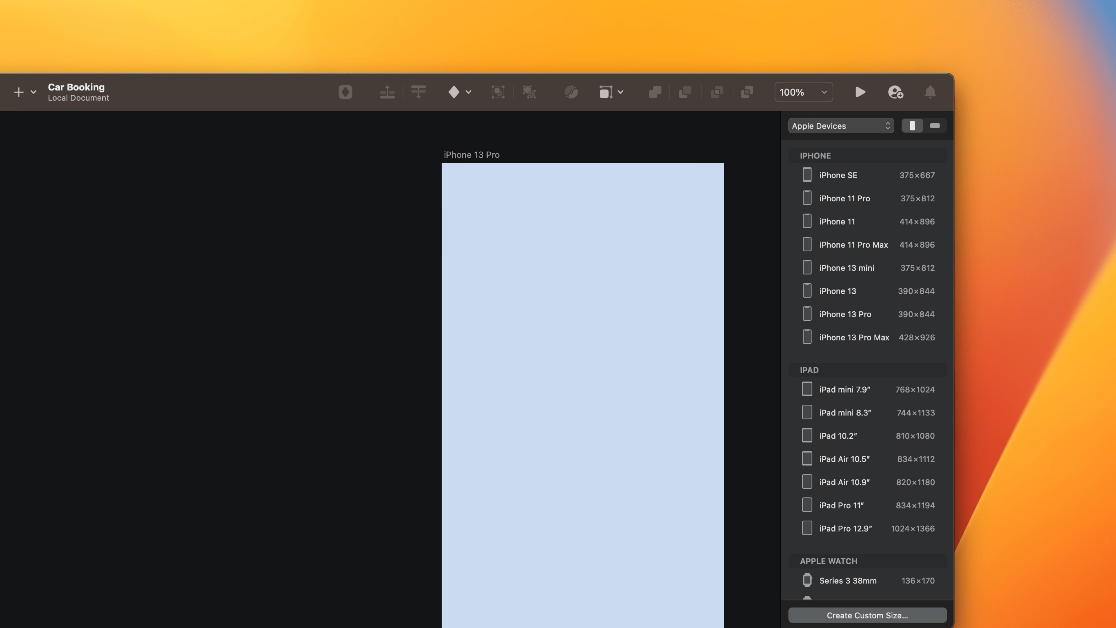 SF Width Styles - UI Design for iOS 16 in Sketch - Design+Code