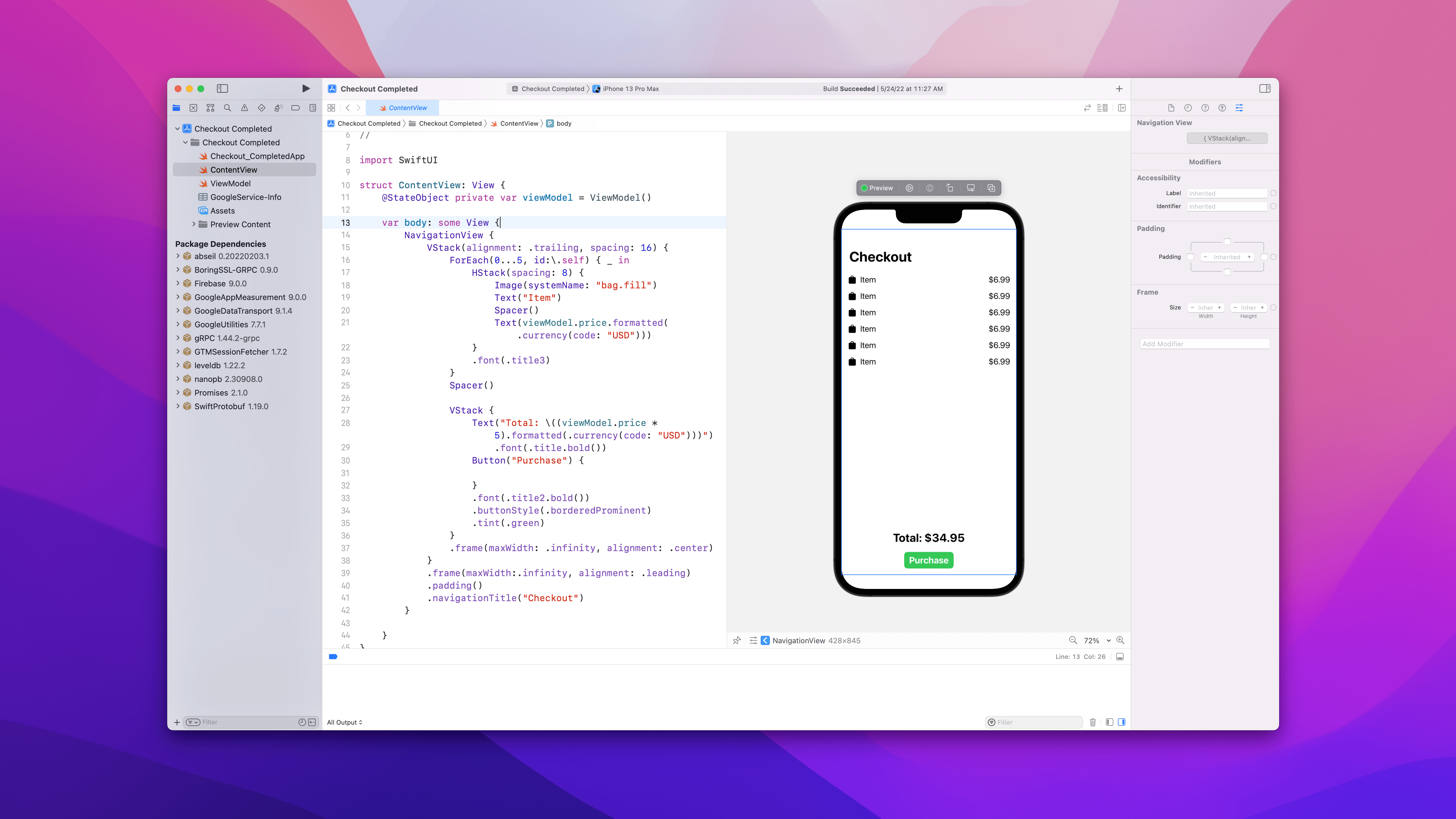 Firebase Remote Config - SwiftUI Advanced Handbook - Design+Code Firebase Remote Config - SwiftUI Advanced Handbook - Design+Code