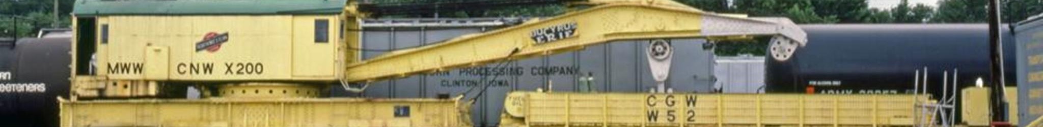 Chicago & North Western 250 Ton Crane in My Projects | S-Trains by ...