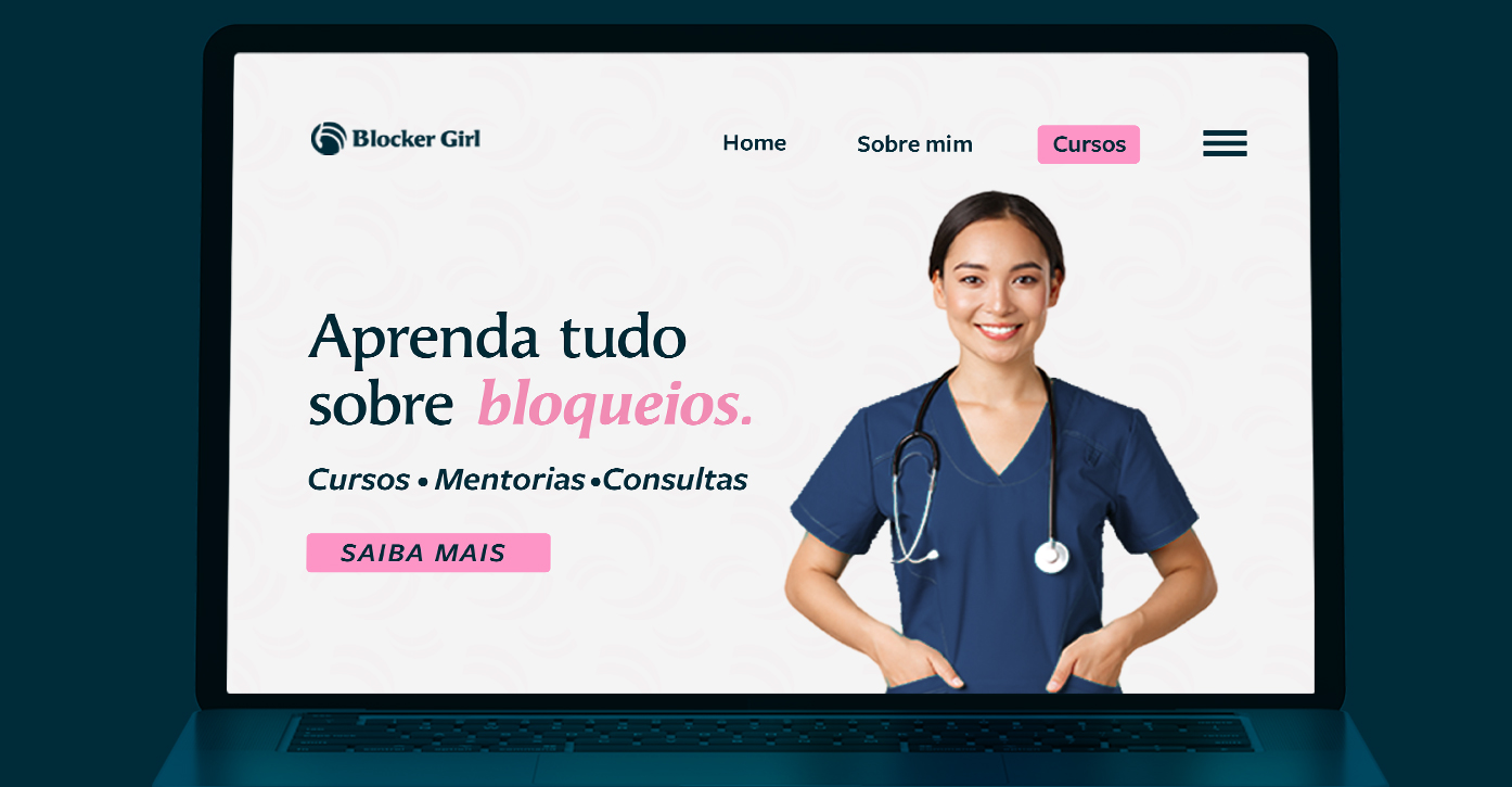 Projeto de Identidade Visual Blocker Girl | Pri Bellafronte