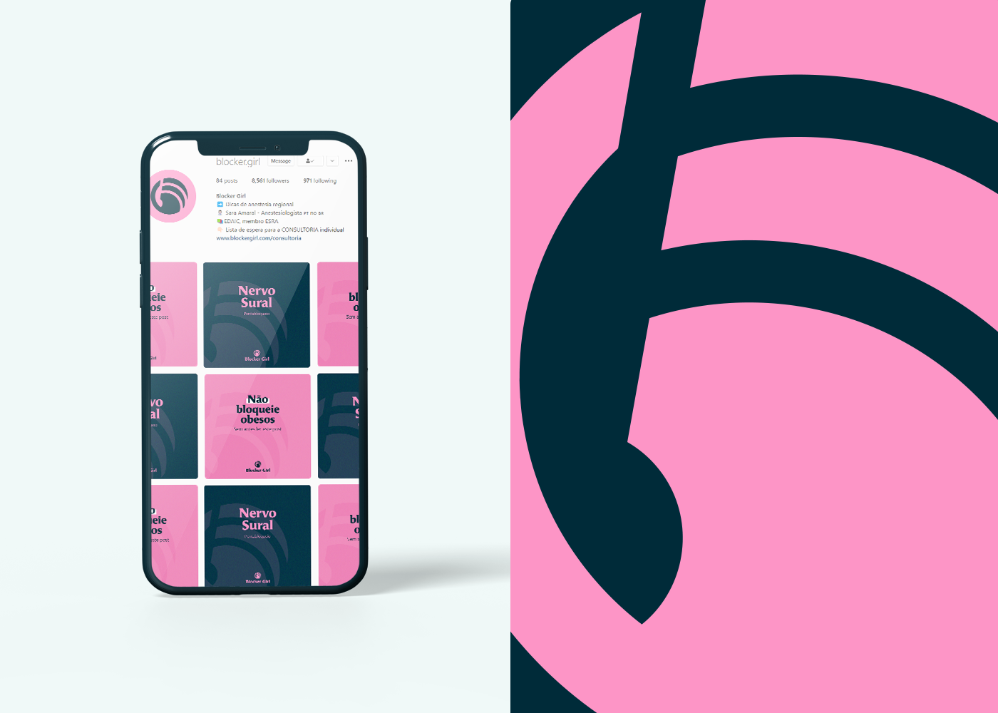 Construindo uma Identidade Visual - Blocker Girl | Pri Bellafronte