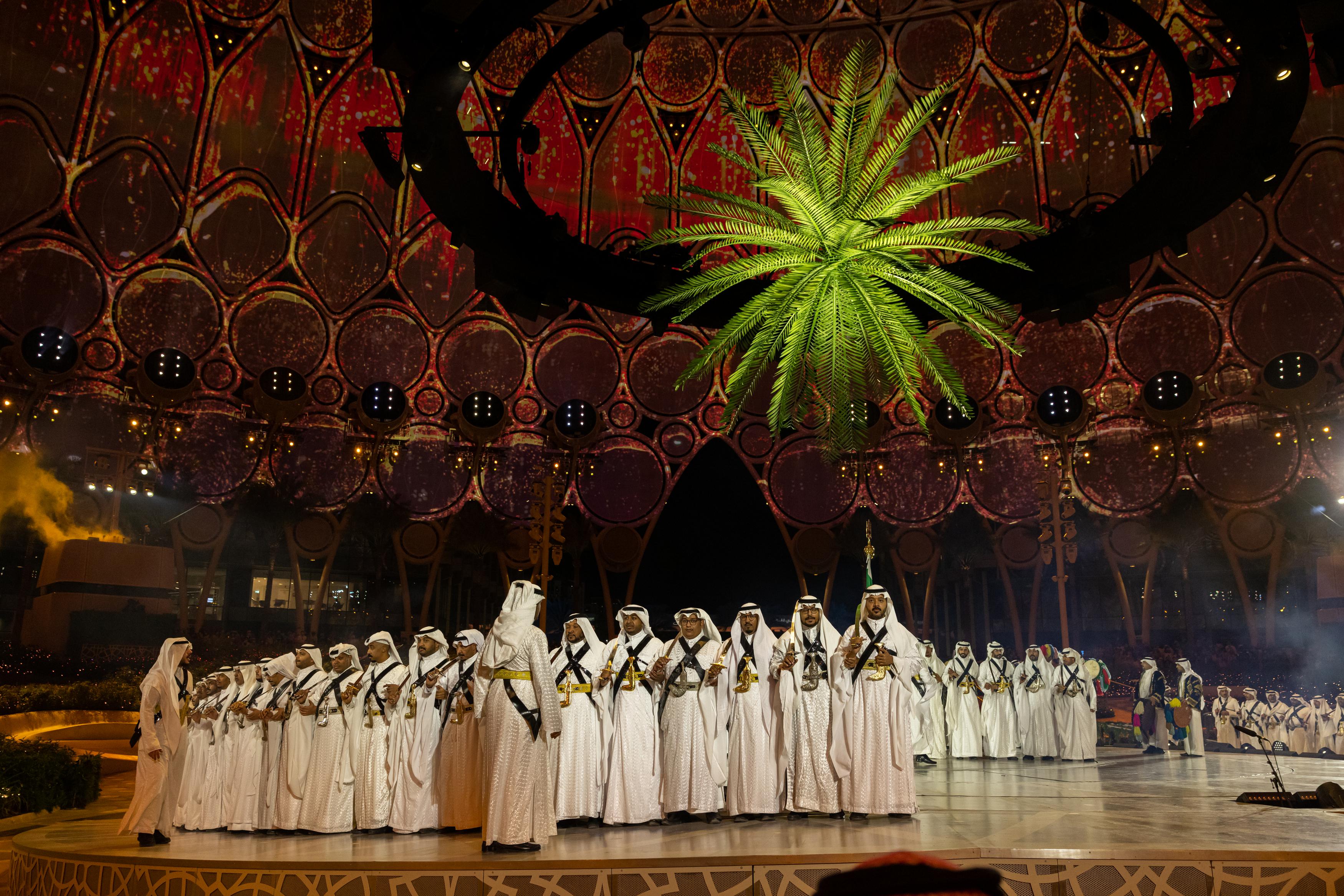 Saudi Arabia: "The Glory" Musical Show at Al Wasl Plaza | World Expo