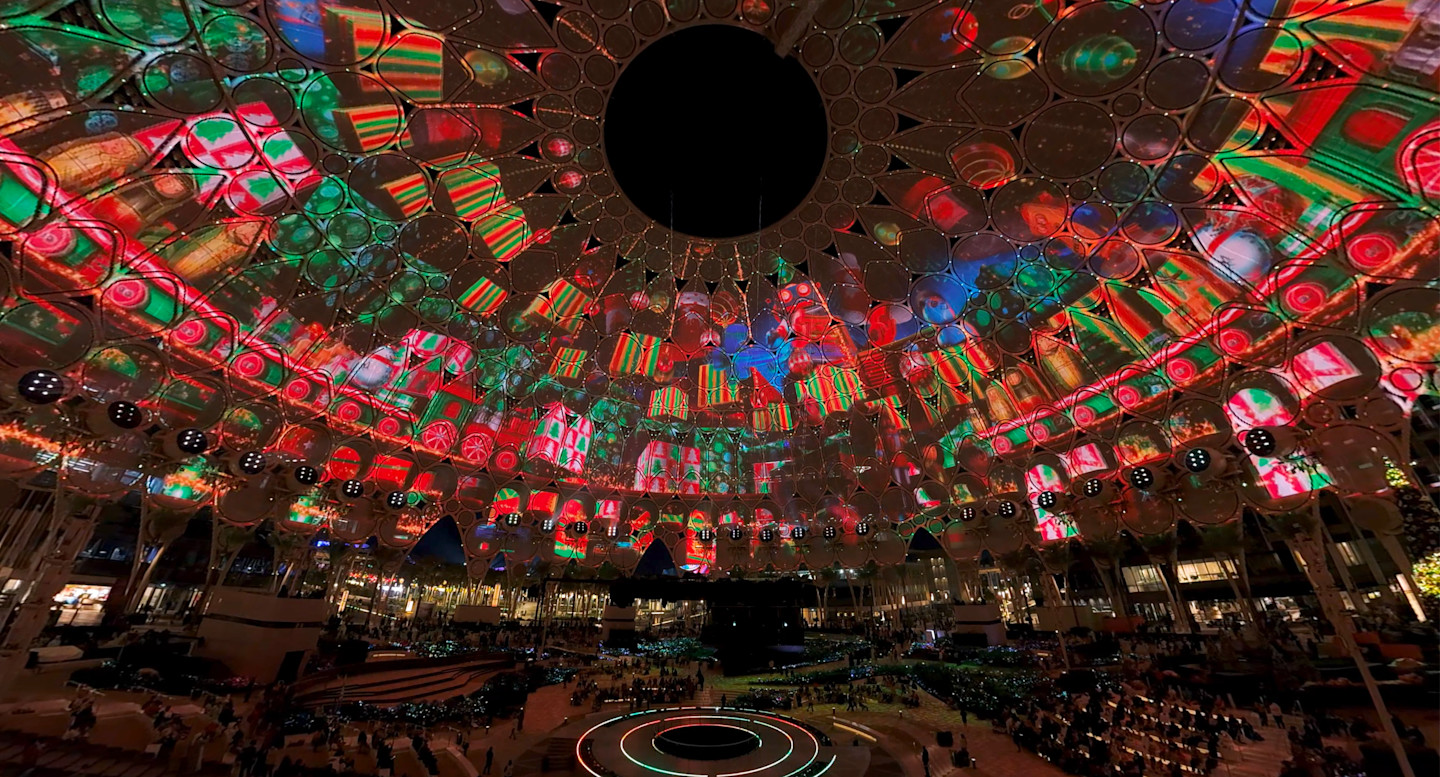 Al Wasl Plaza 360° Immersive Experiences | Virtual Experiences | World Expo