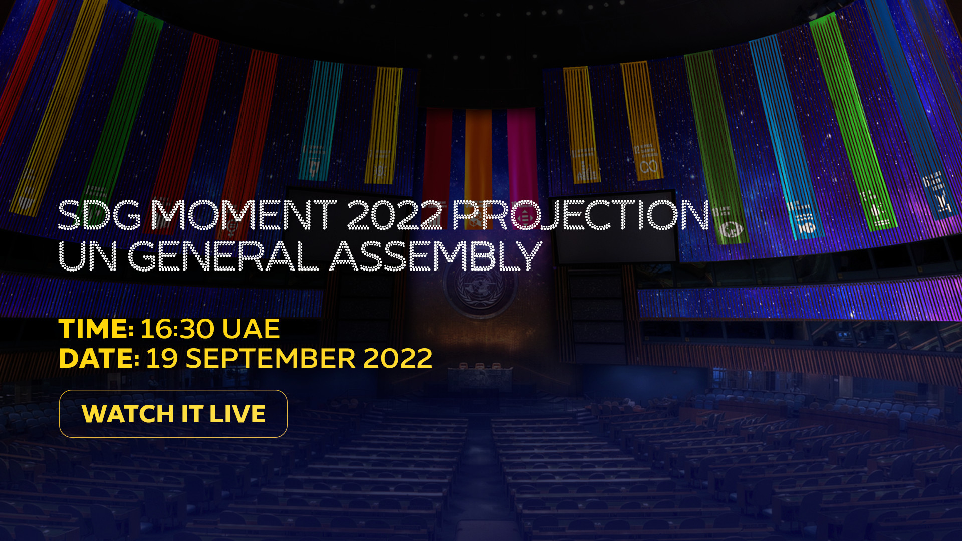 SDG Moment 2022 - United Nations Assembly | World Expo
