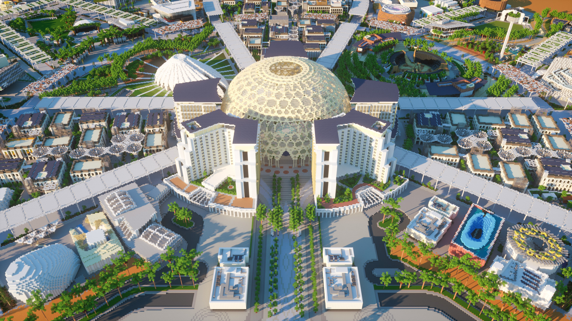 Expo 2020 Dubai Minecraft | Virtual Experiences | World Expo