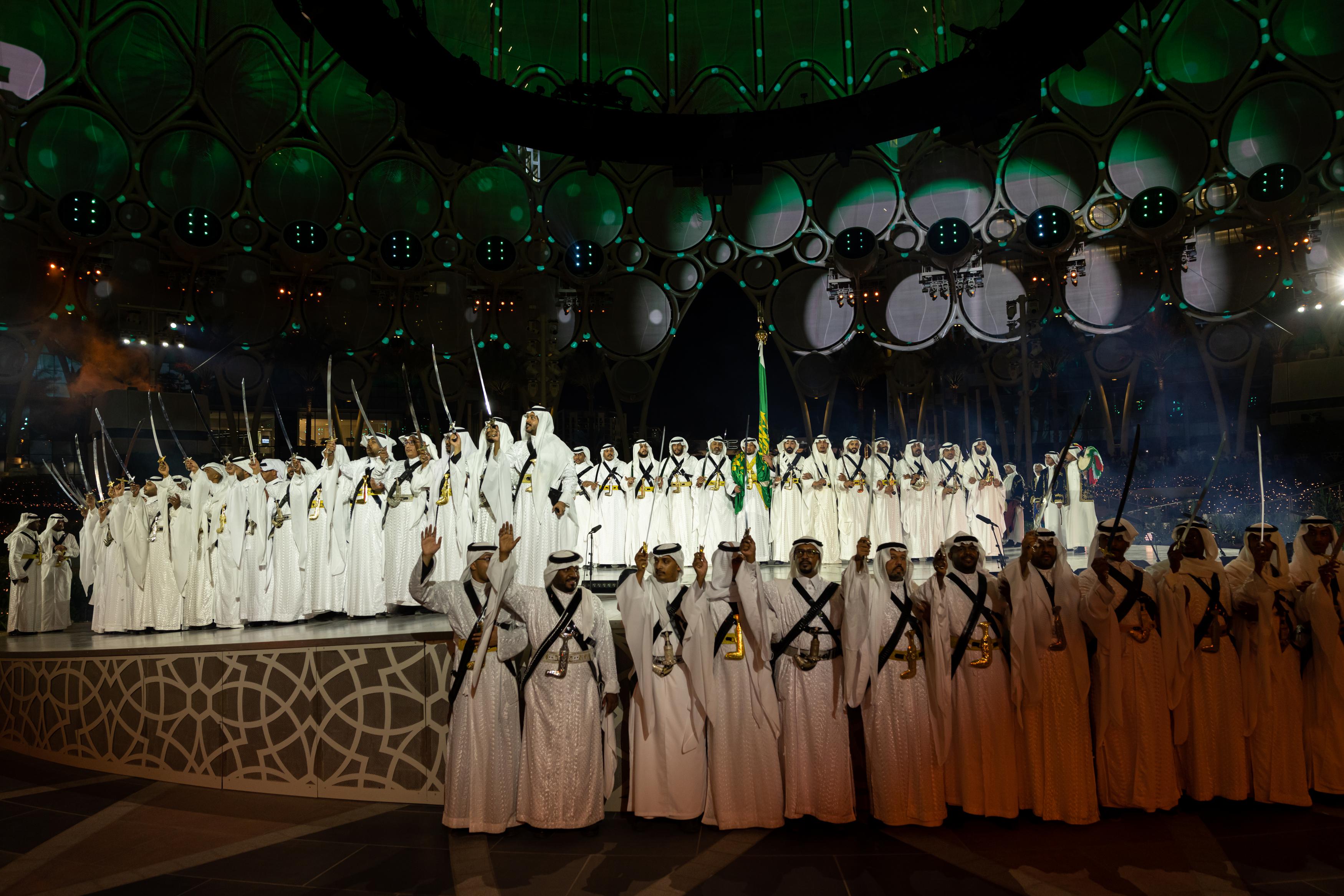 Saudi Arabia: "The Glory" Musical Show at Al Wasl Plaza | World Expo