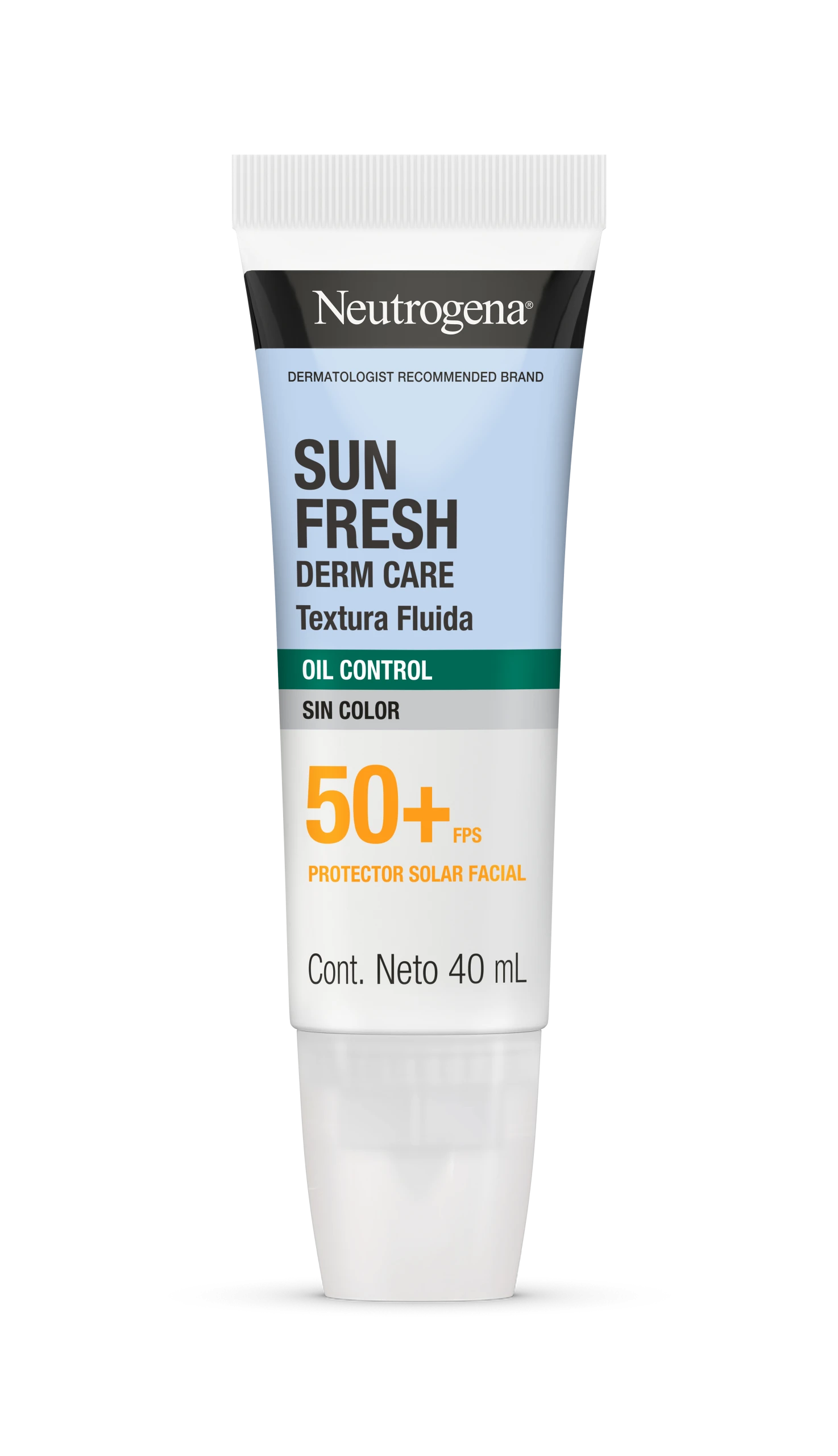 Protector Solar Facial Neutrogena Sun Fresh Oil Control Fluido Sin ...