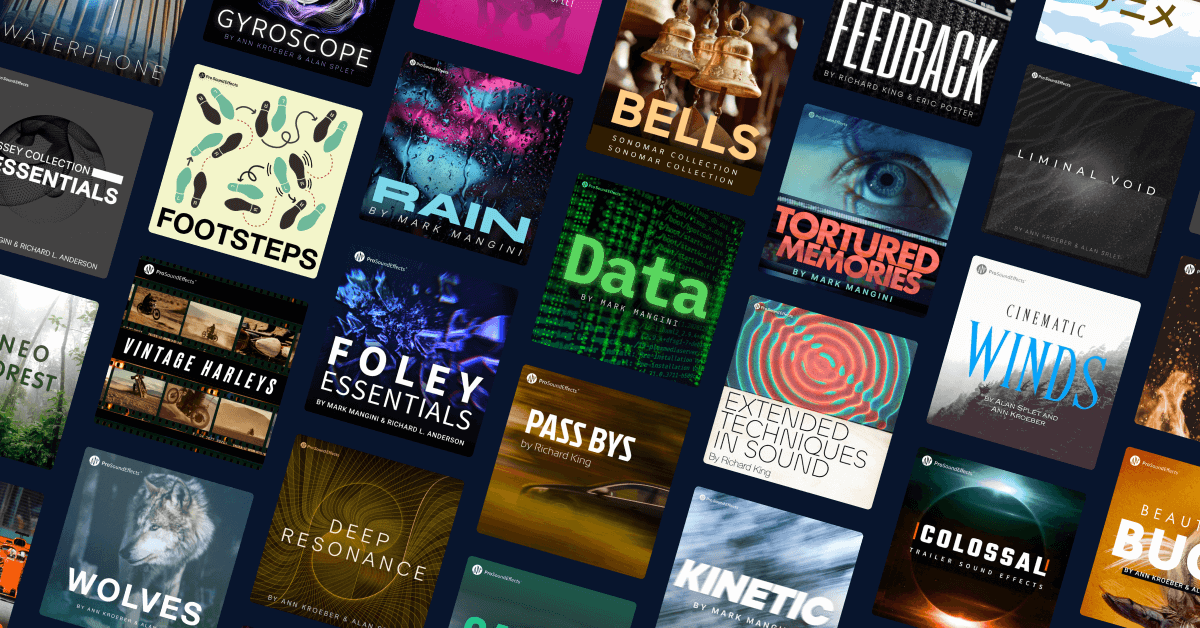 Libraries - Pro Sound Effects