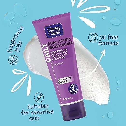 CLEAN & CLEAR® Dual Action Moisturiser