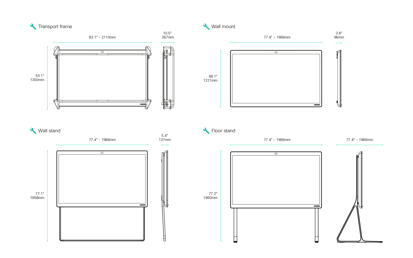 Cisco Project Workplace | Webex Board 85