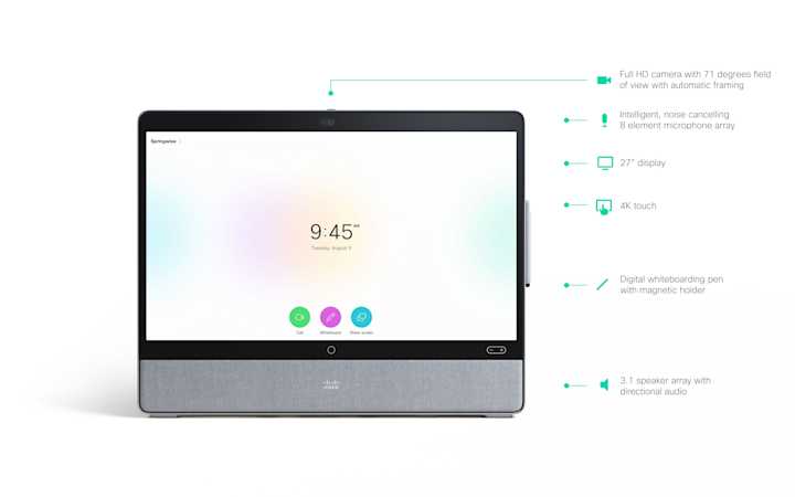 Cisco Project Workplace | Webex Desk Pro