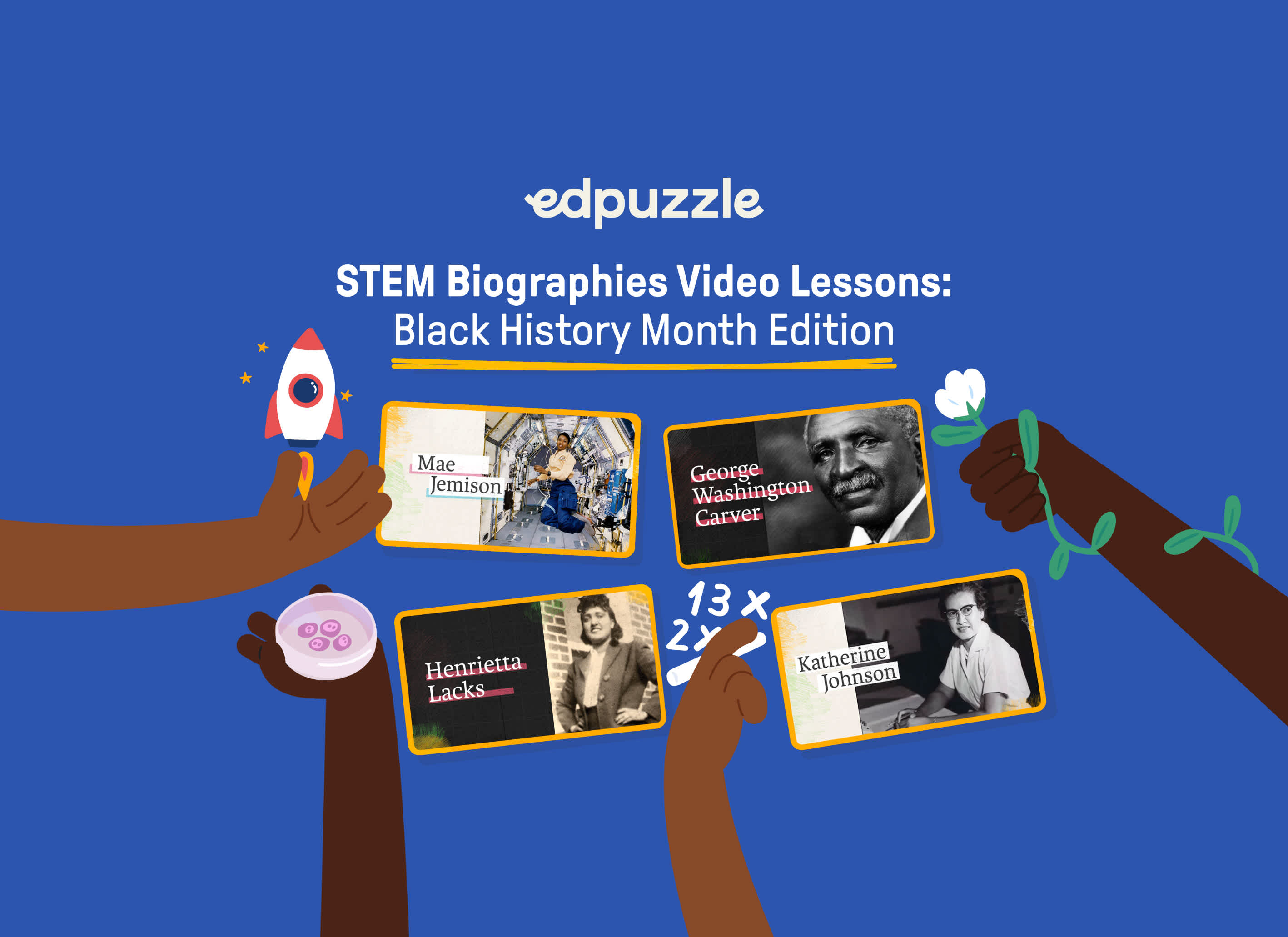 STEM Biographies Video Lessons for Black History Month | Edpuzzle Blog