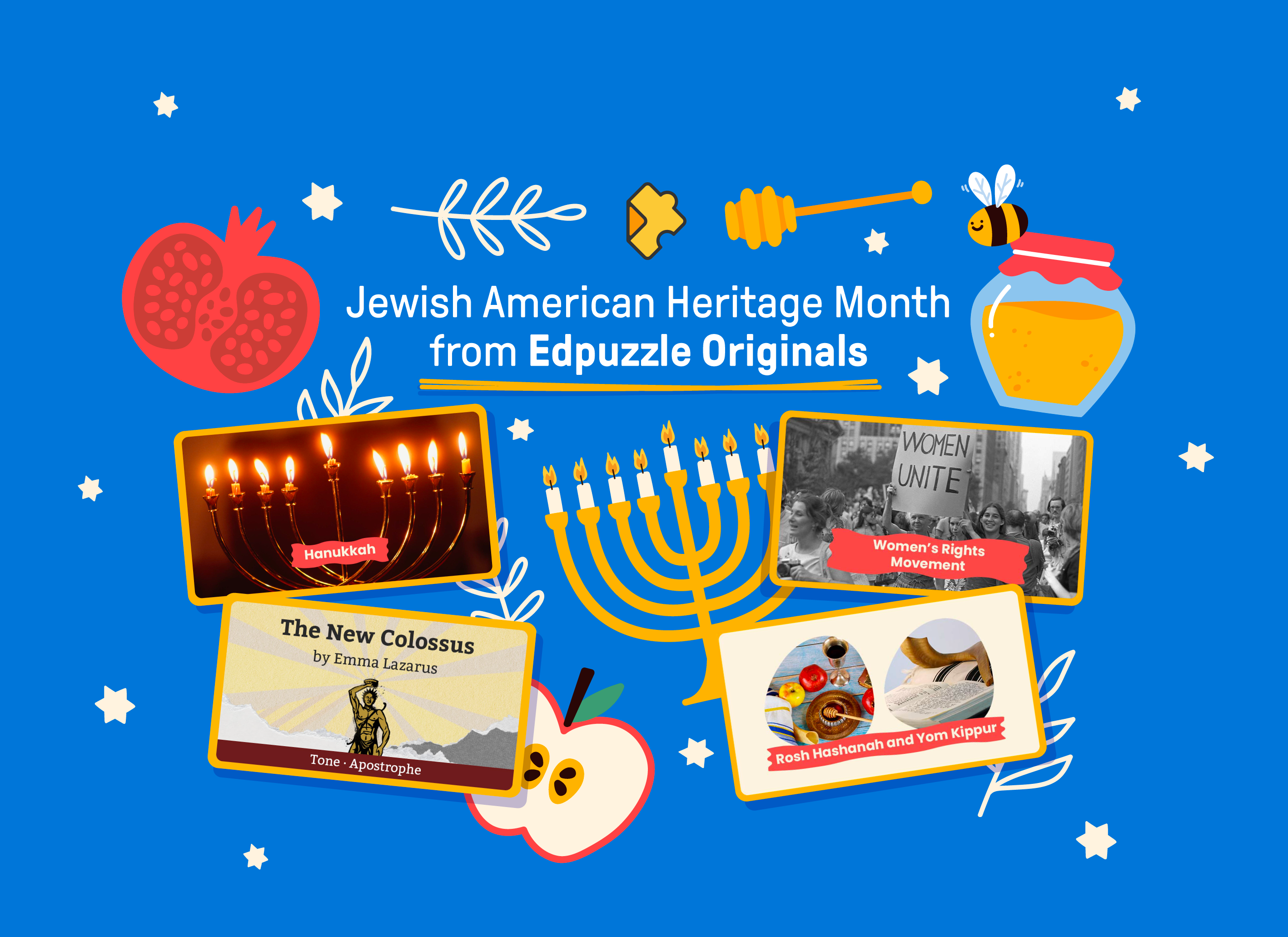 Jewish American Heritage Month Video Lessons | Edpuzzle Blog