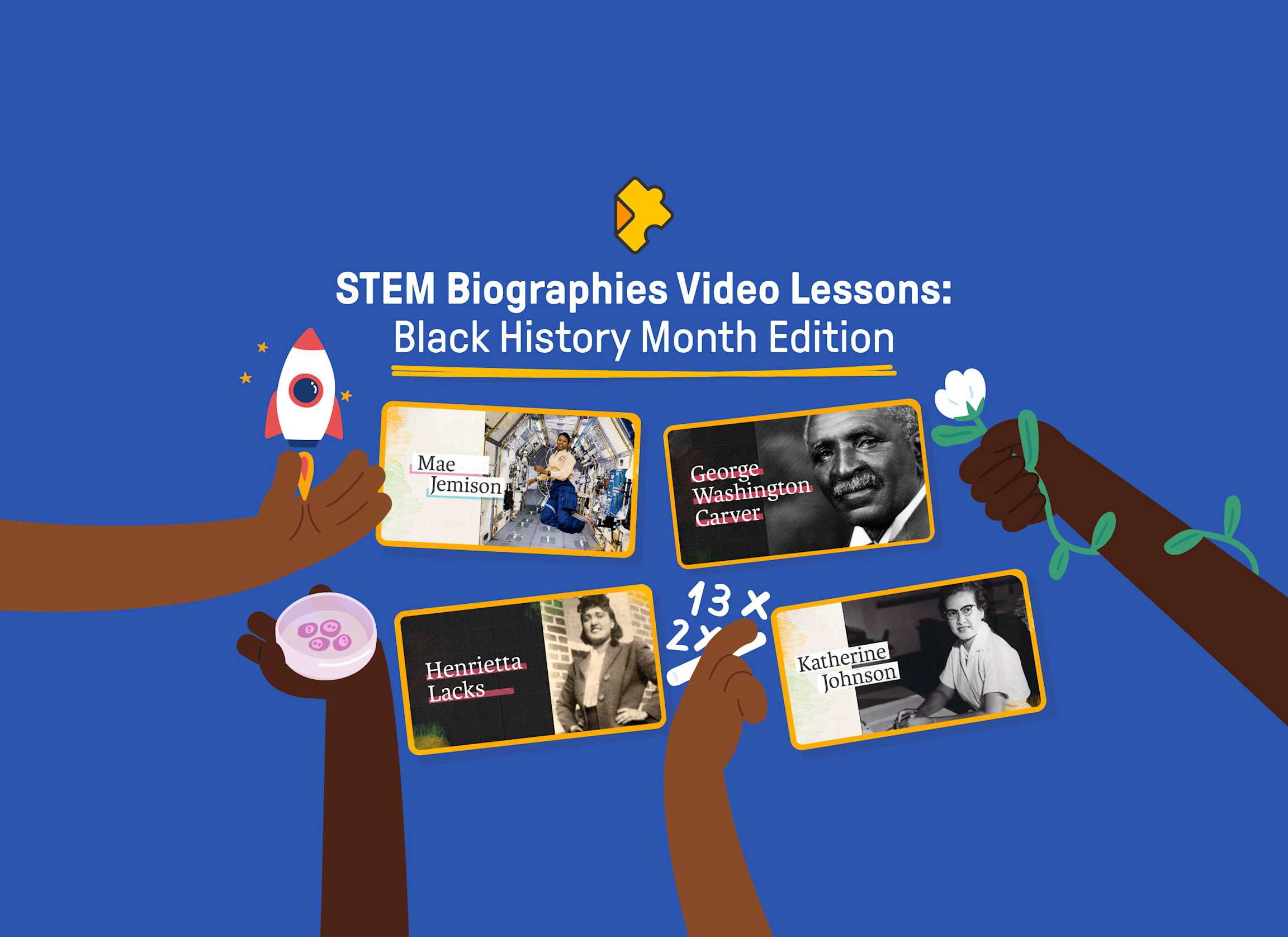 STEM Biographies Video Lessons for Black History Month | Edpuzzle Blog