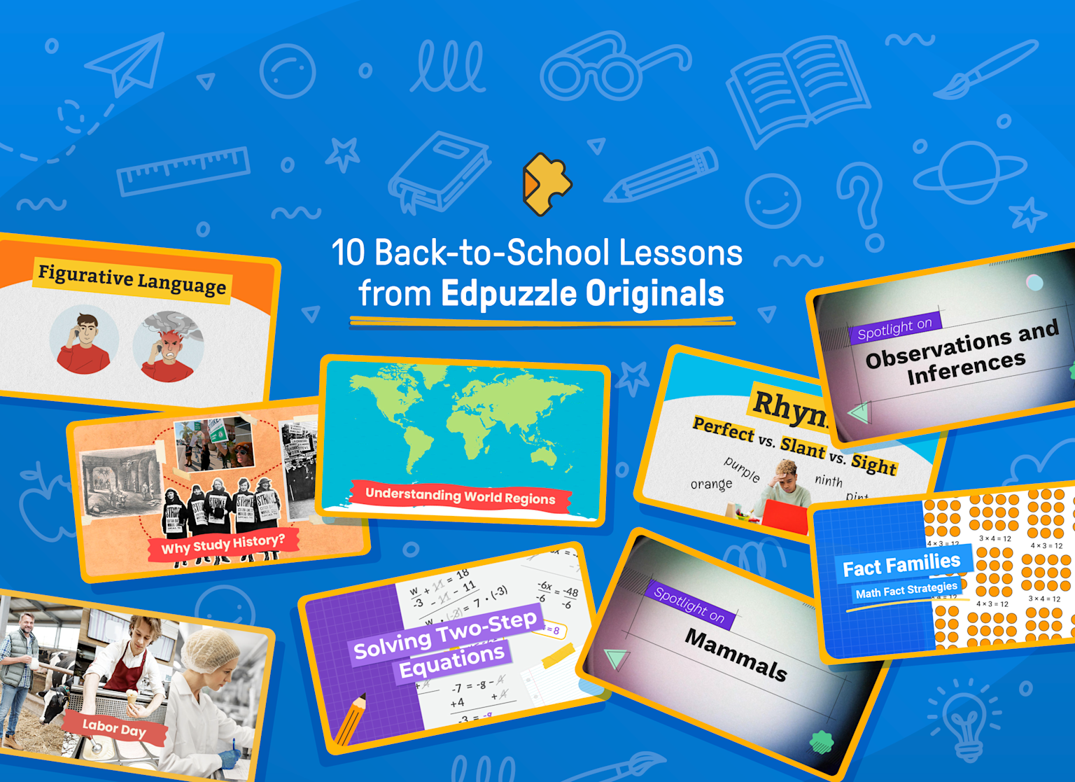 10 Back-to-School Lessons from Edpuzzle Originals | Edpuzzle Blog
