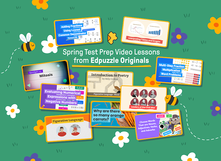 10 Video Lessons for Spring Test Prep | Edpuzzle Blog