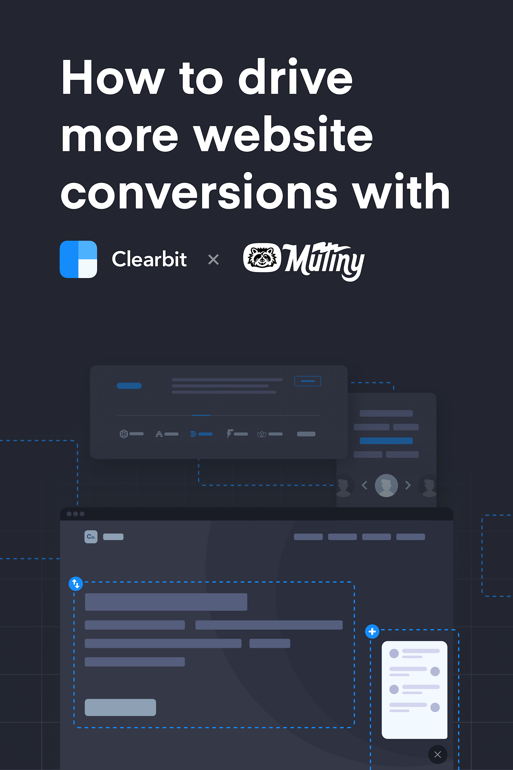 How to drive more website conversions with Clearbit and Mutiny