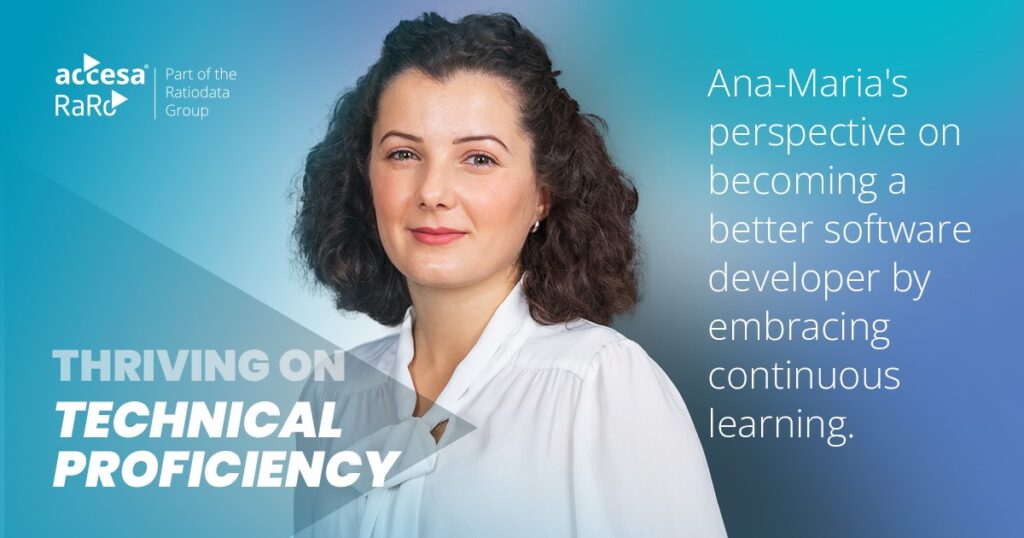 Thriving on technical proficiency with Ana-Maria - Accesa | Accesa