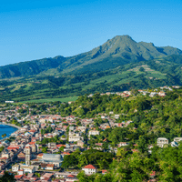 The Montagne Pelée and Pitons du Nord, a UNESCO world heritage site