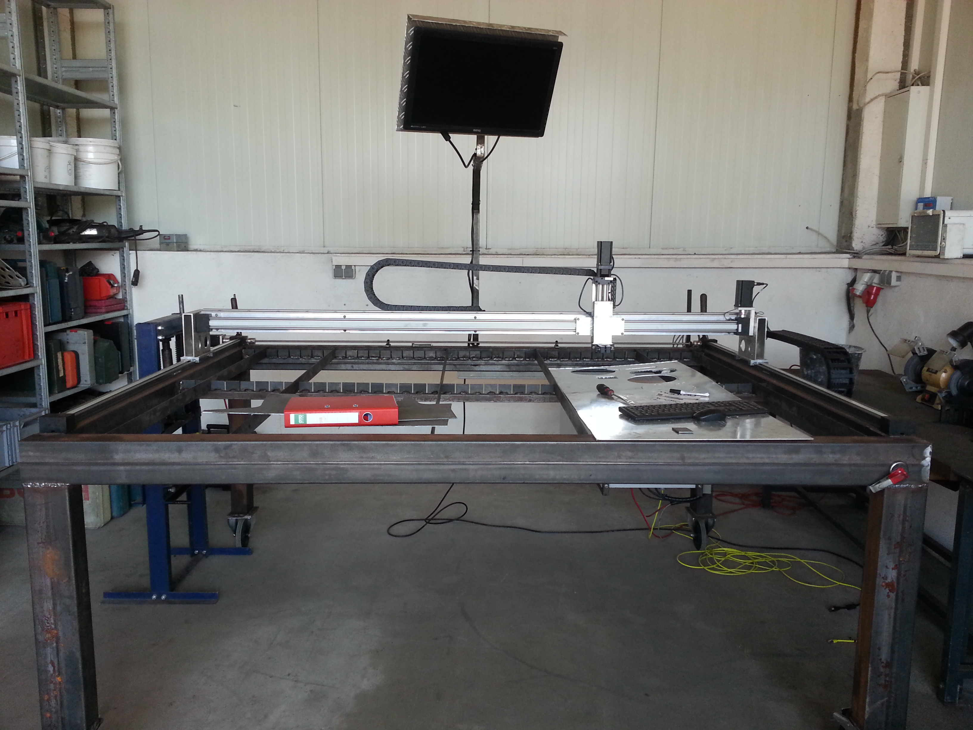 Homemade Plasma Cutter Table