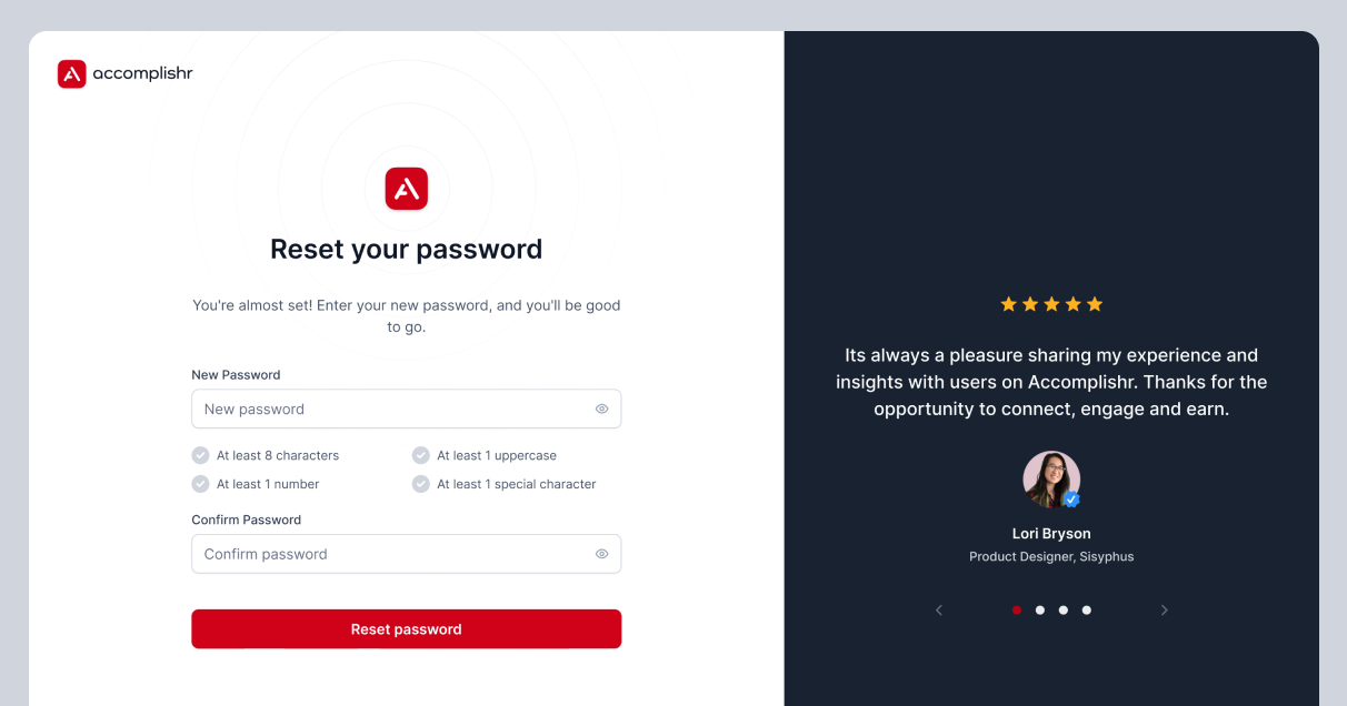 How to Reset Your Password