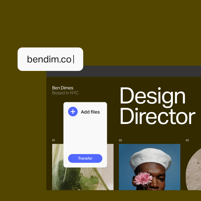 WeTransfer customization features