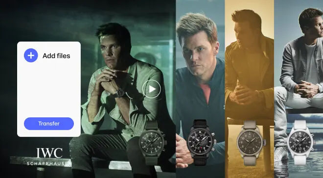 An innovative advertising campaign with luxury watch brand IWC Schaffhausen