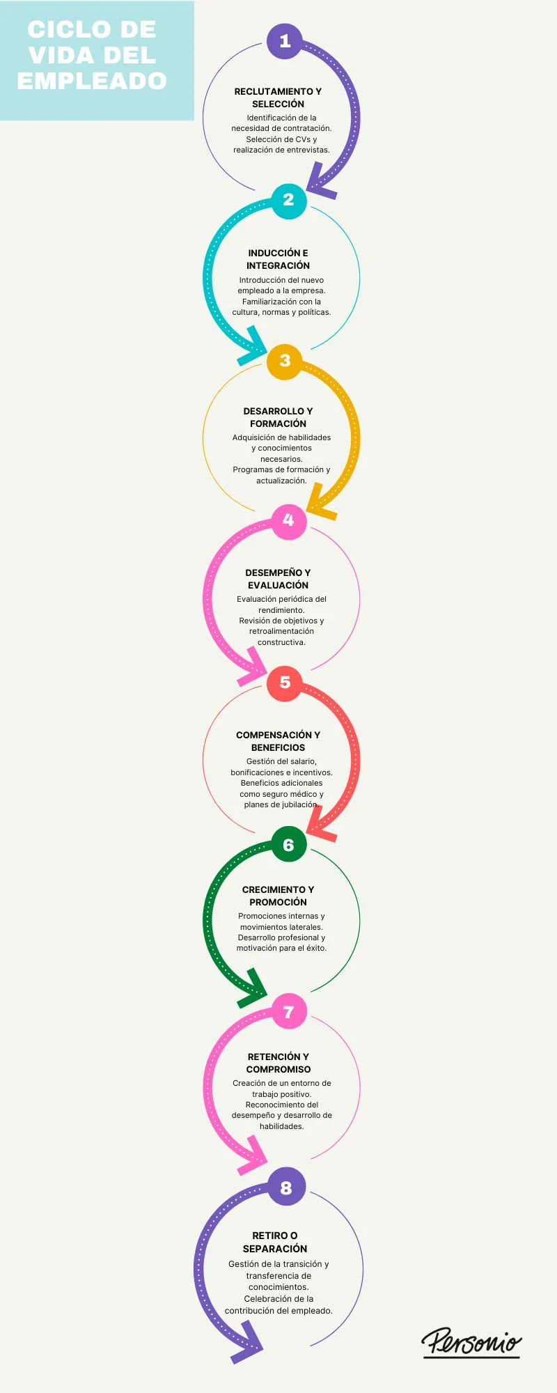 Ciclo de vida del empleado: cuáles son sus etapas | Personio