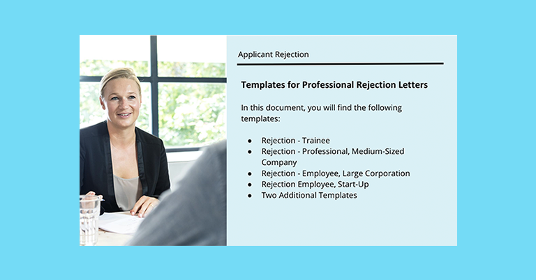 How to Write a Professional Job Rejection Email | Personio