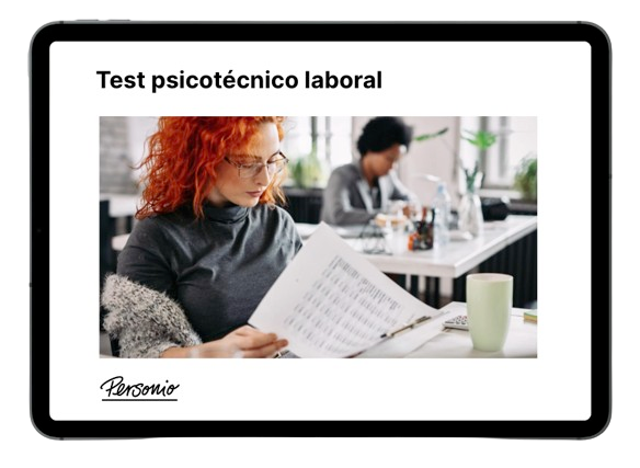 Modelo gratuito de prueba psicotécnica | Personio