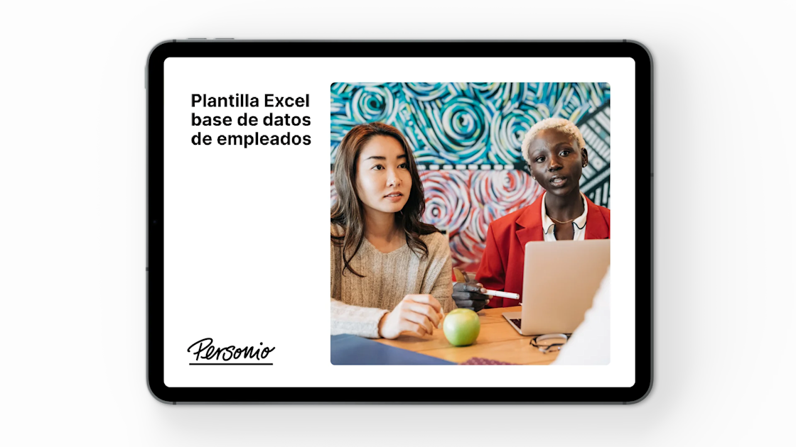 Plantilla Excel base de datos de empleados | Personio