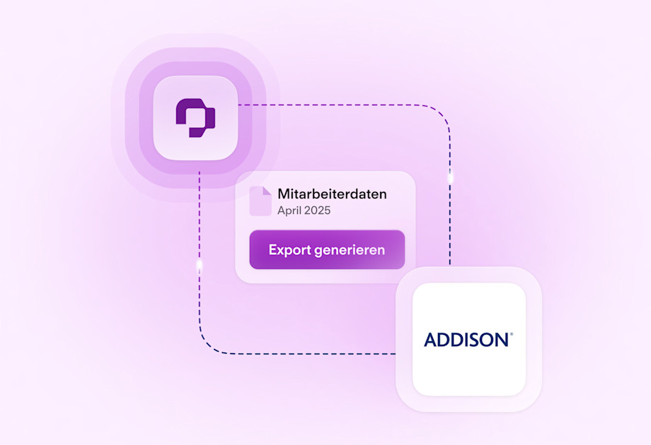 Integration mit ADDISON Lohn & Gehalt Lohnabrechnung | Personio