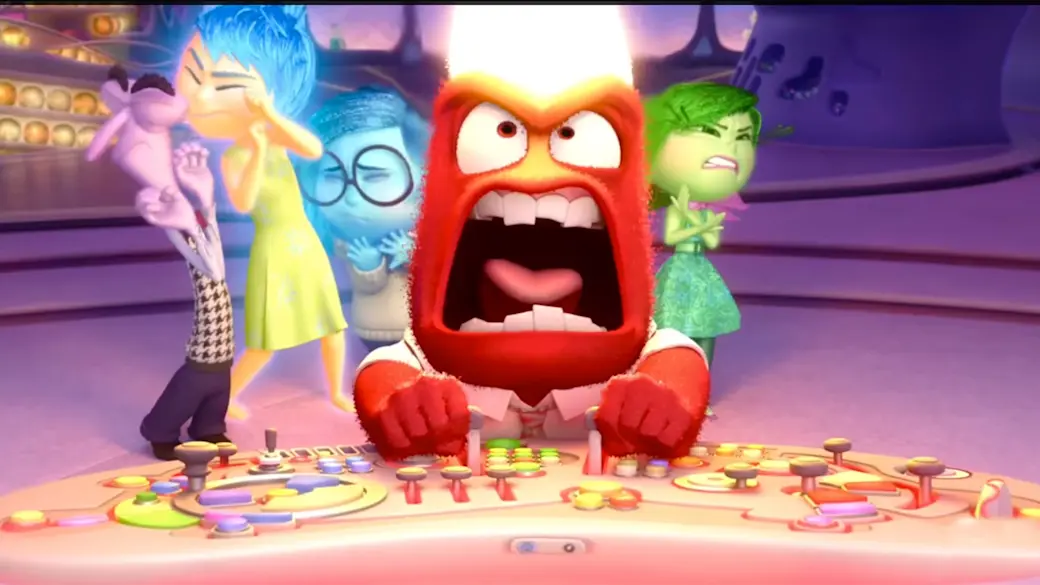 Inside Out Pixar Anger