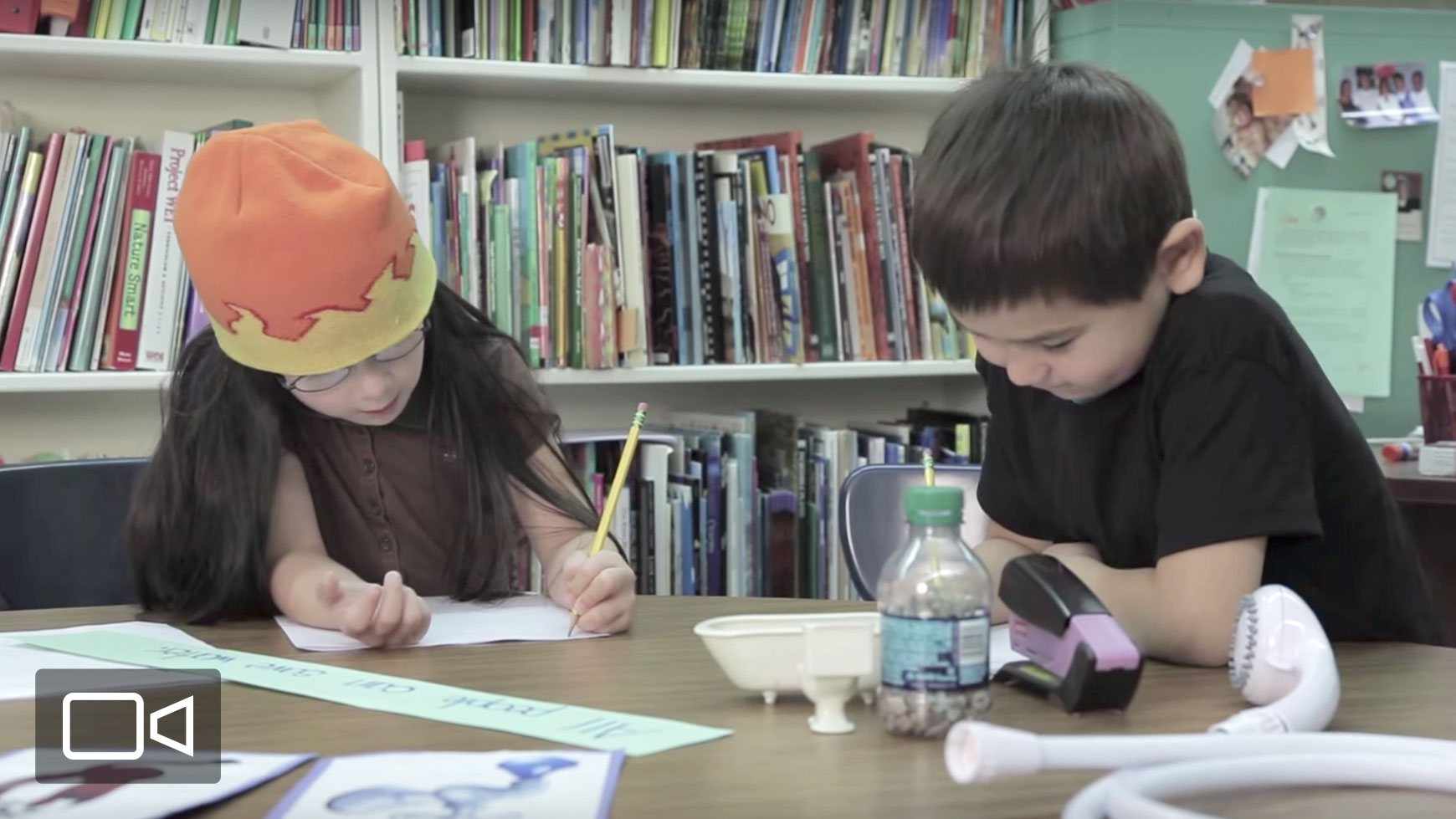 What kindergarten academic skills typically look like in action