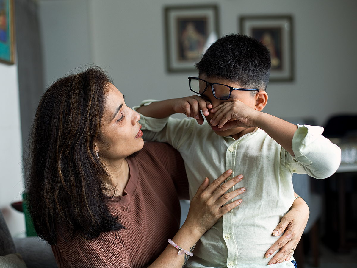 6 tips for talking to your child after a tantrum or meltdown