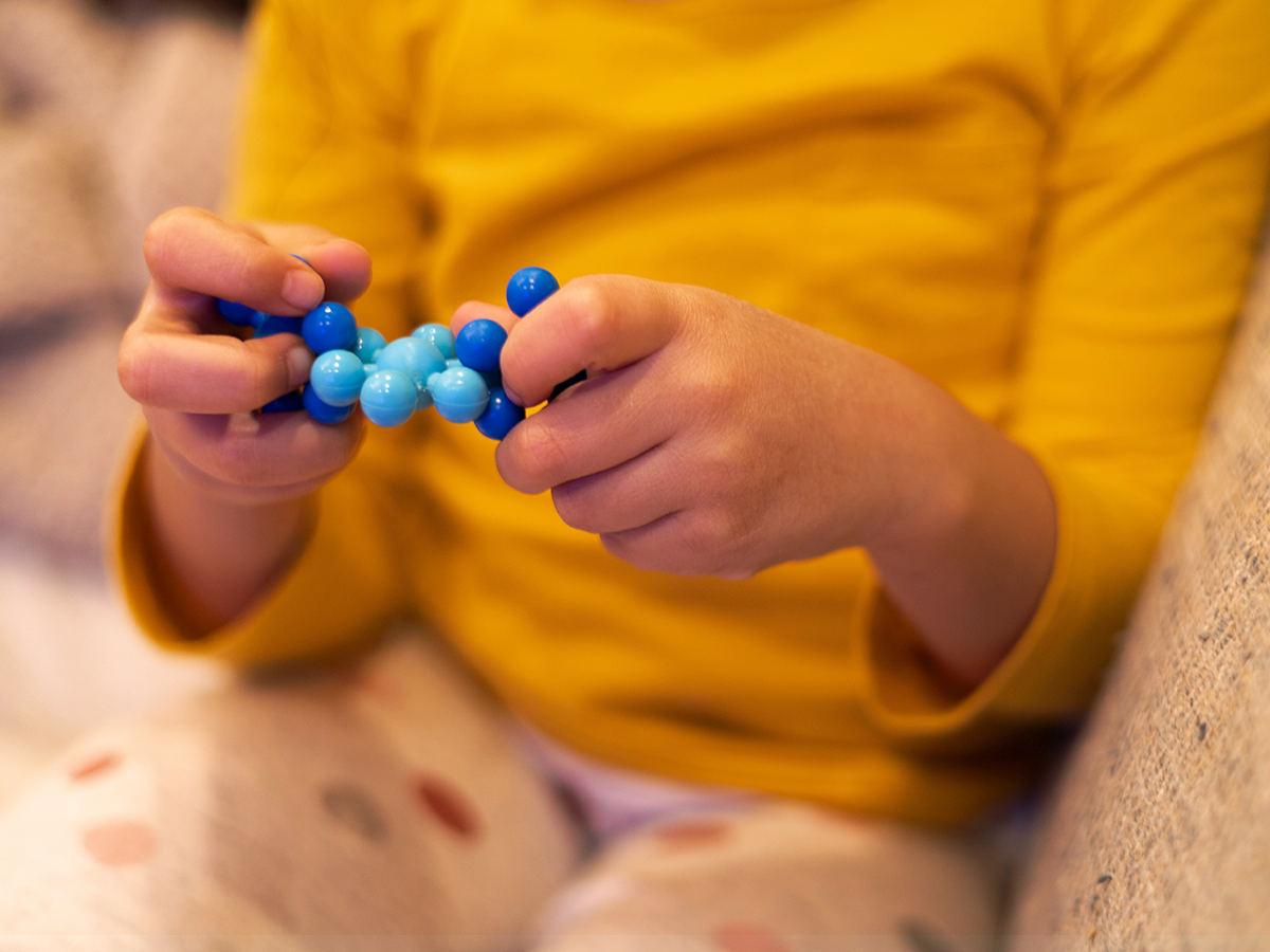 Objetos antiestrés divertidos para niños con TDAH