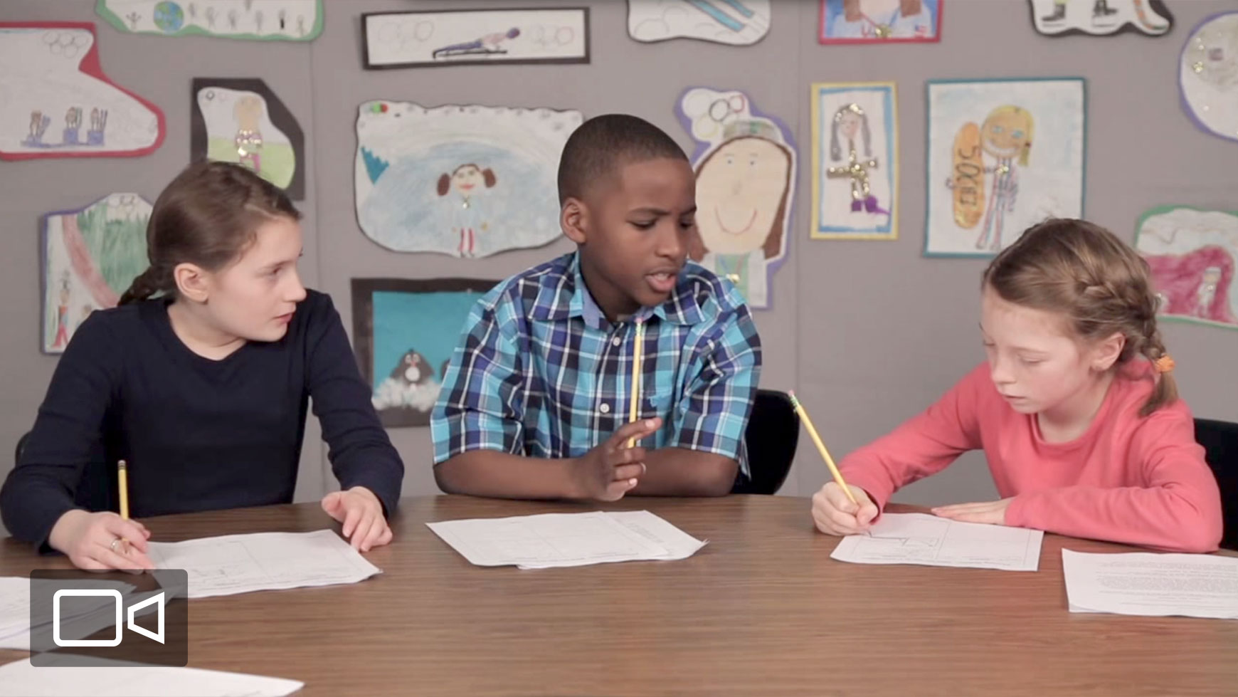 What fourth-grade academic skills typically look like in action