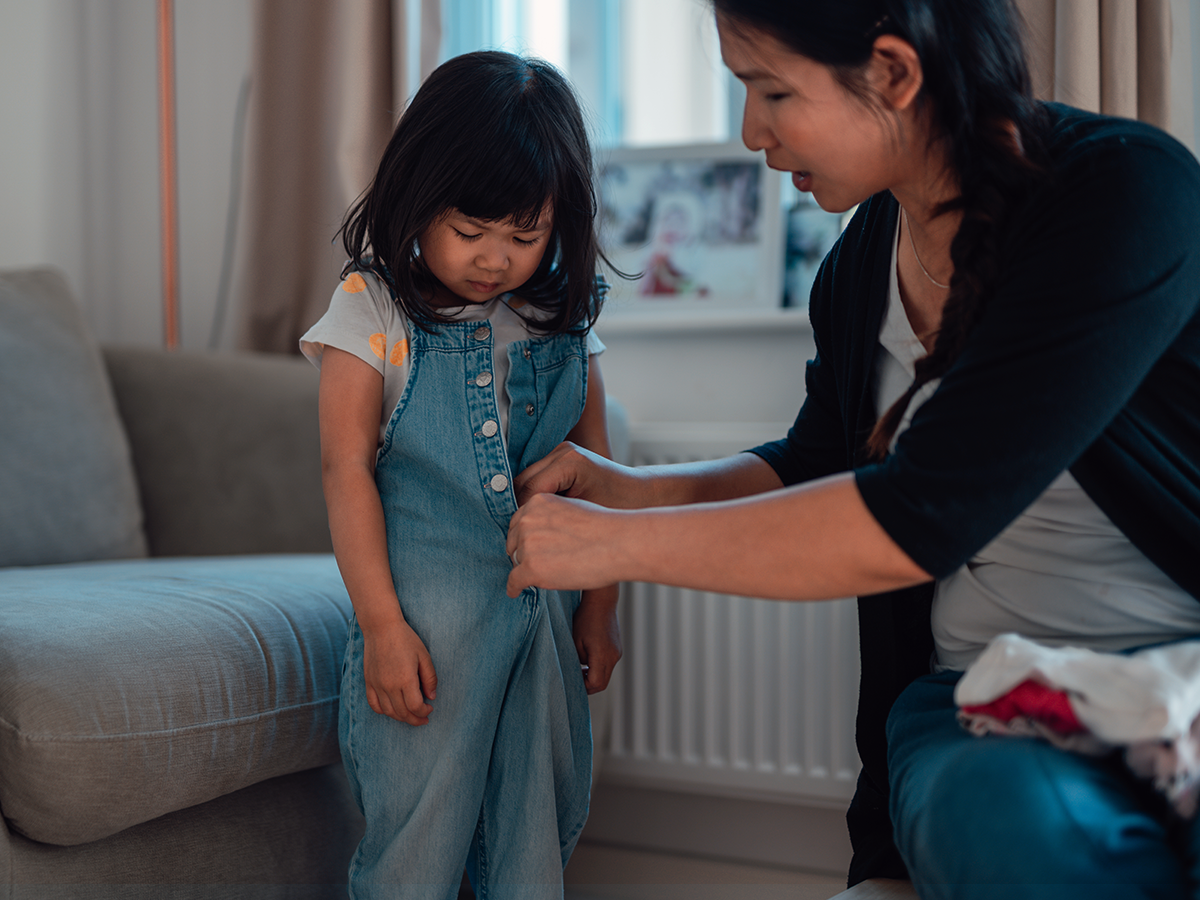 What to do when kids refuse to put on certain clothing