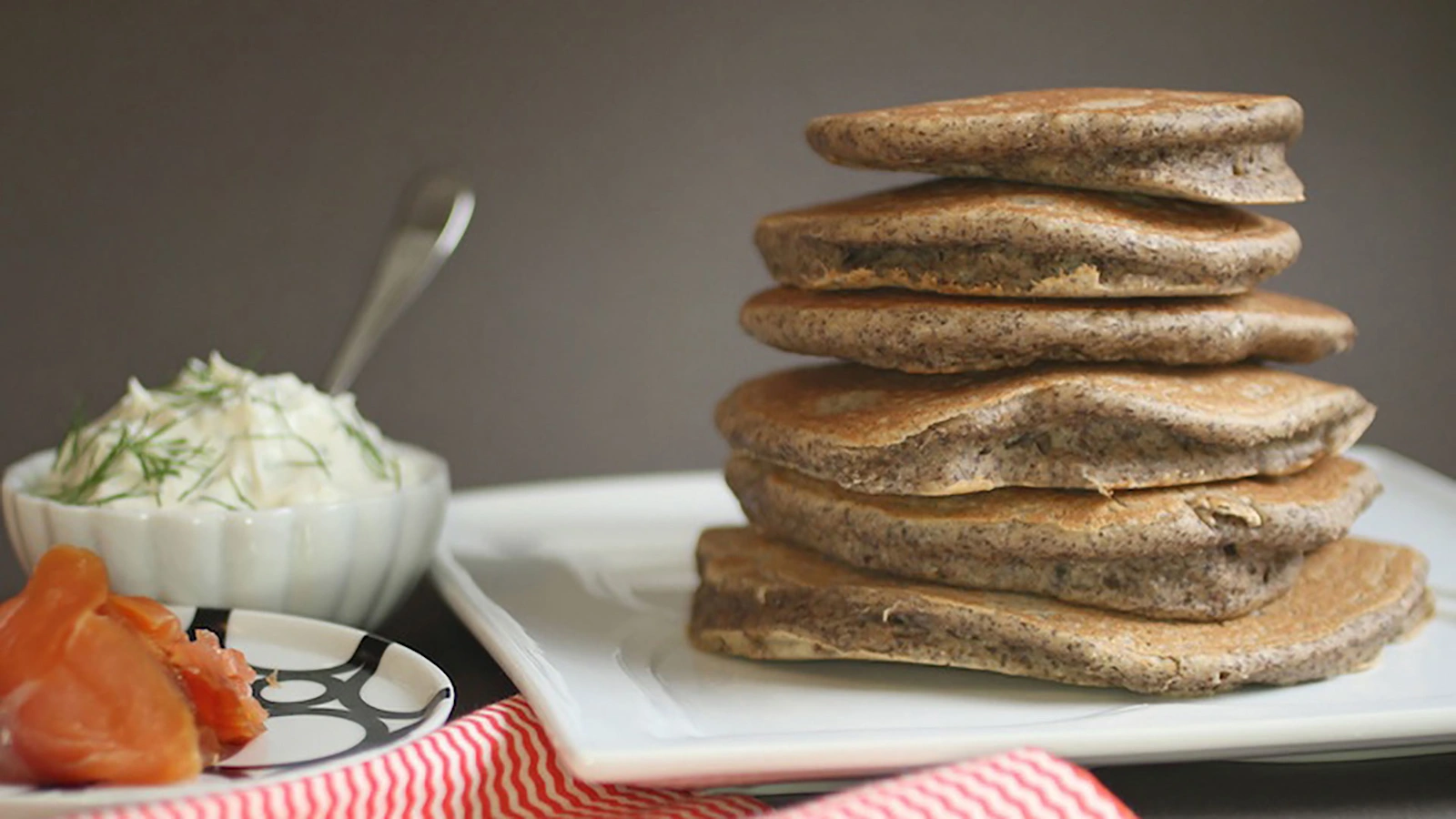 Buckwheat Bilini Pancakes