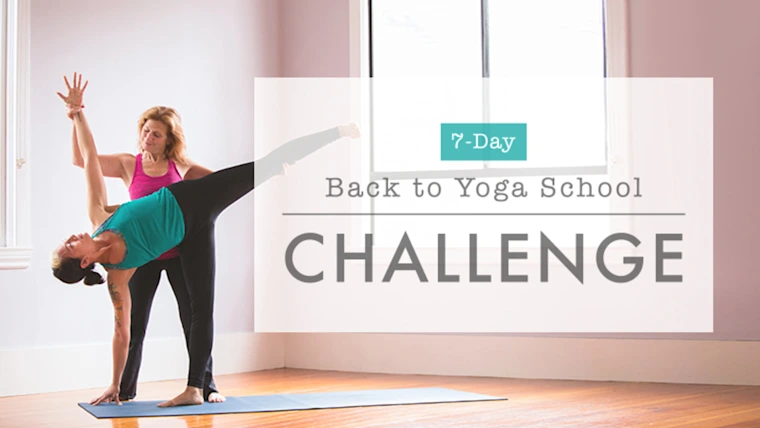 Back to School Yoga Challenge