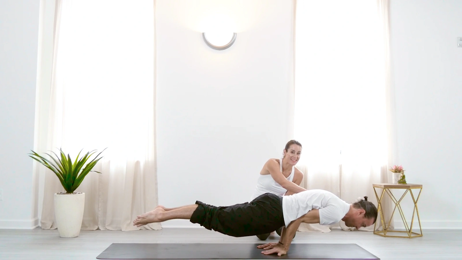 A Tip to Find Lift in Your Arm Balances