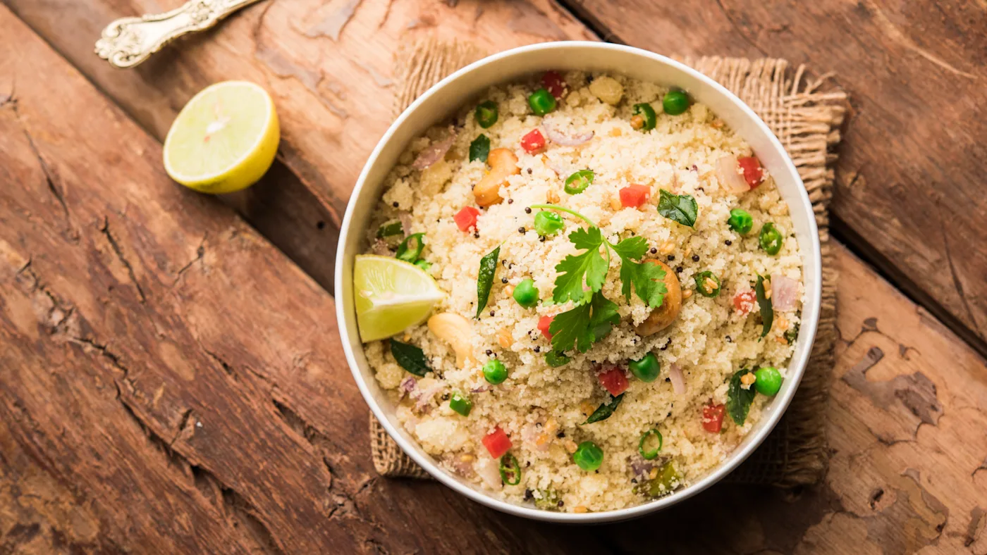 Vegetable Upma: Dosha-Balancing Recipe