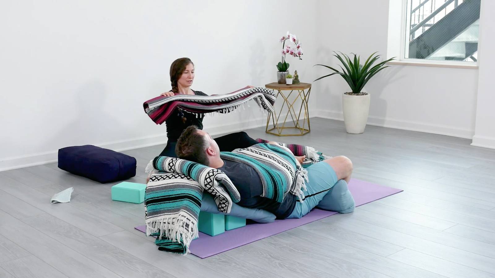 Elevated Chest Pose Tutorial for Restorative Yoga
